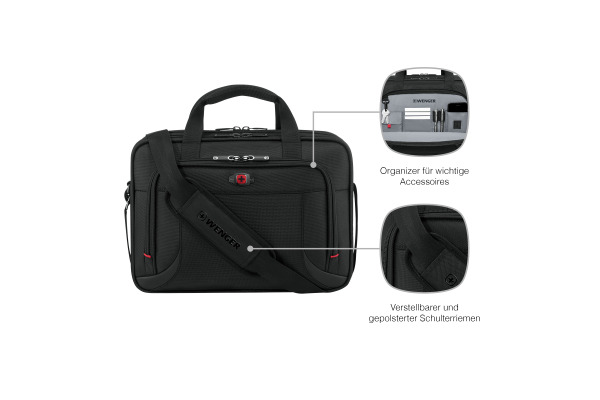 WENGER Notebook Bag Prospectus 653721 14 Zoll black